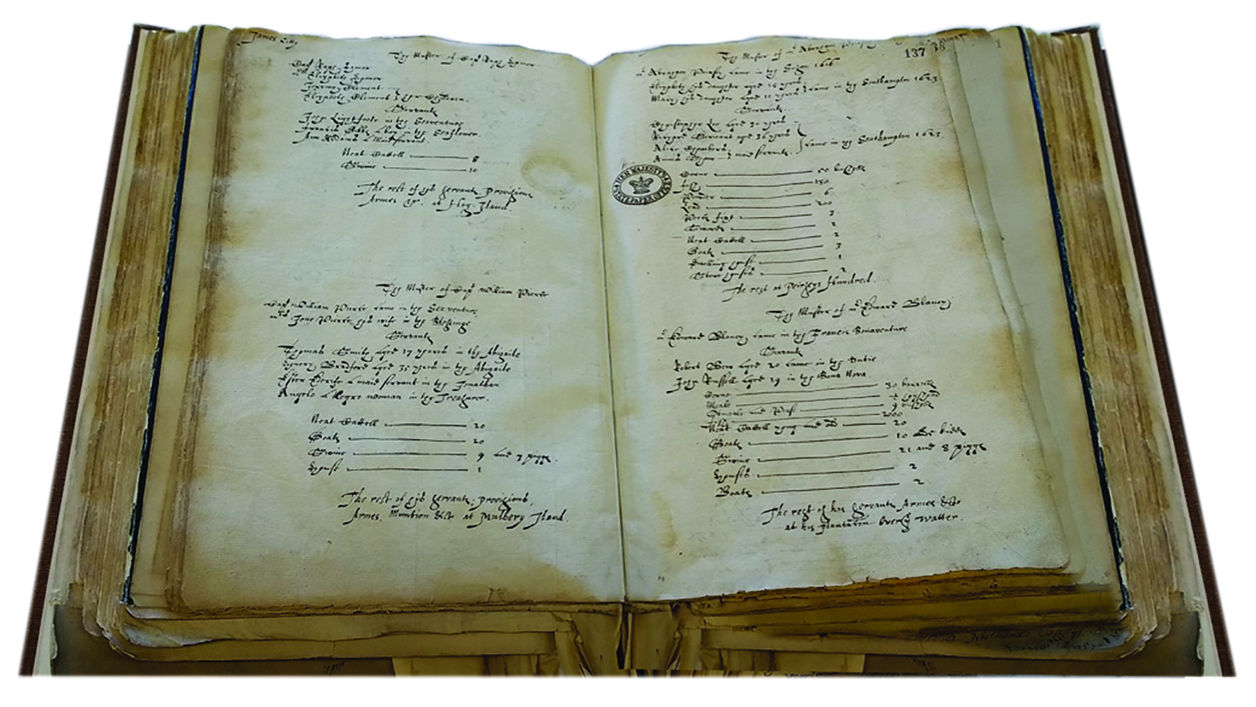 Muster-of-Virginia-c-1625-Angelo-a-negro-woman-on-the-Treasurer ...